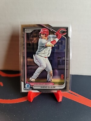 2024 Bowman Draft Chrome Sheng-En Lin Prospect Reds #BDC-147 | eBay
