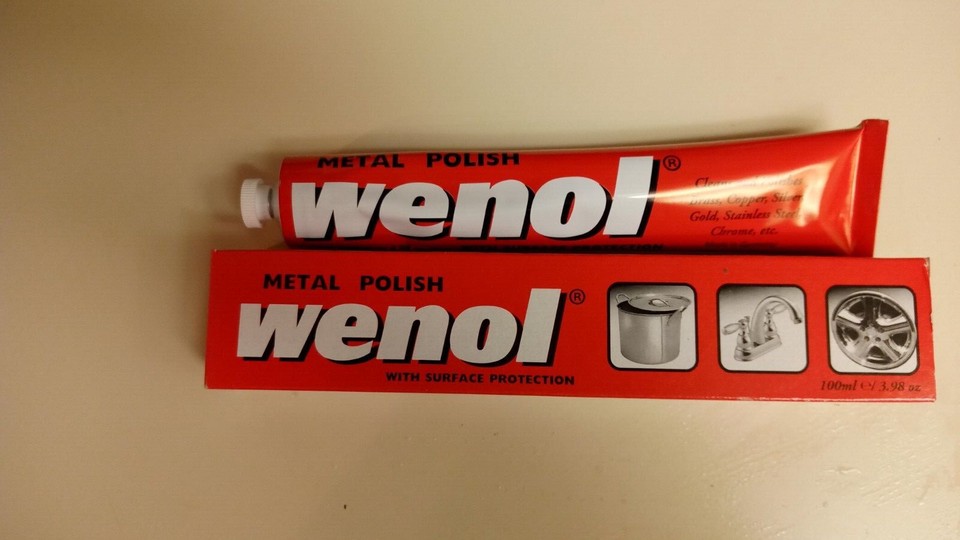 Wenol Metal Polish with Surface Protection, 100mL / Red Box ..New | eBay