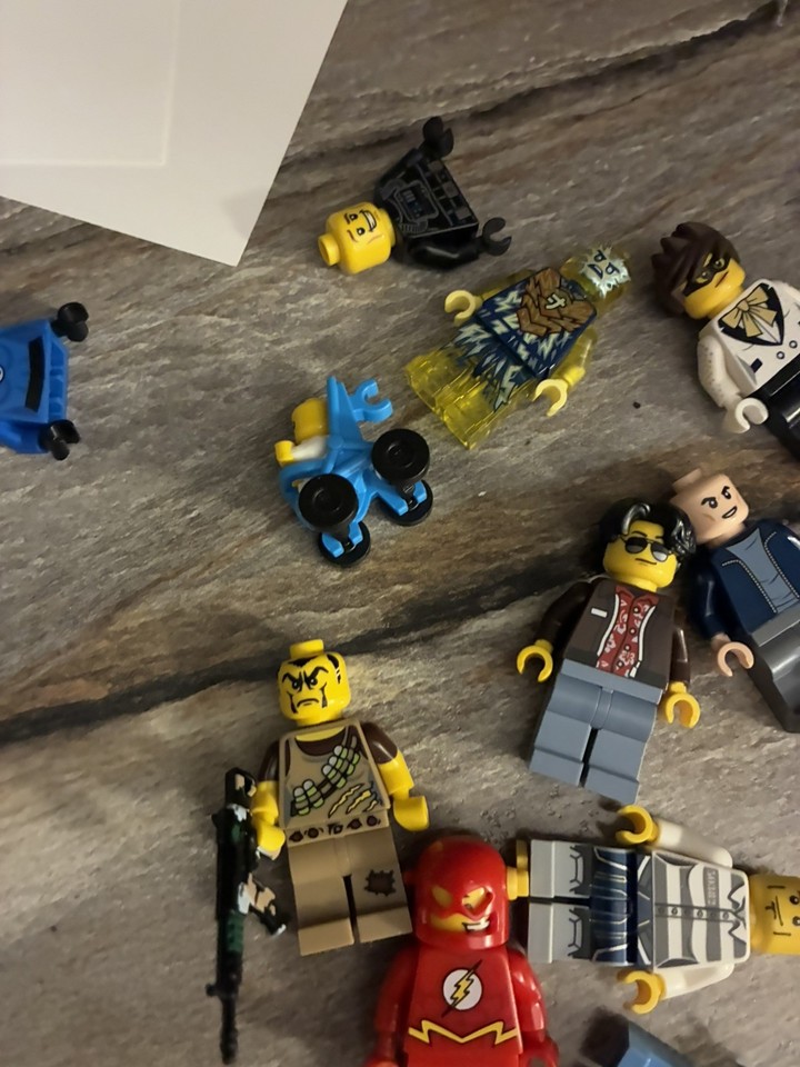 LEGO Minifigure Collection Includes Rare different sets ninjango Star ...