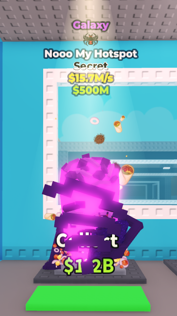 Galaxy Noo My Hotspot W/Spider Trait (15.7m/s) - Steal A Brainrot | eBay