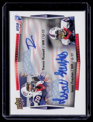 Trevor Russell / Issac Freytes 2015 Upper Deck USA Football #99 ...