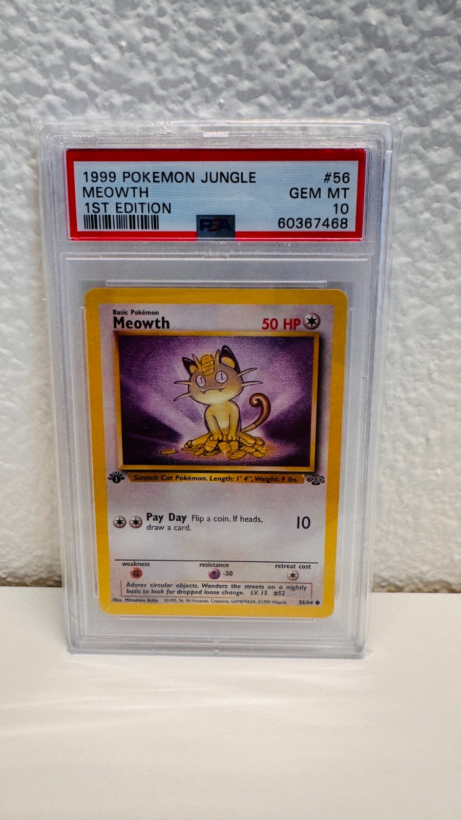 Meowth 1999 Jungle #56/64 1st Edition Price Guide - Sports Card Investor