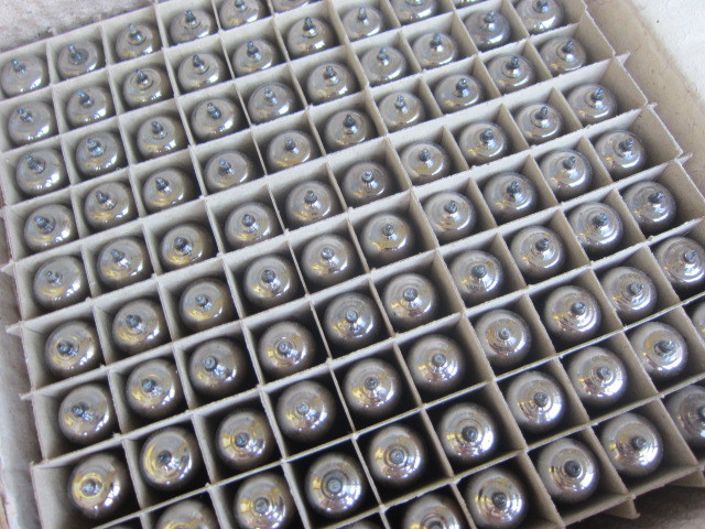 2 x EL803S (6CK6, ~EL83, ~SV83) TESLA (NEW, NOS, old stock - 80-s ...