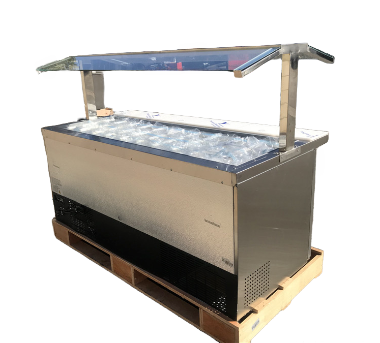 NSF 72" Commercial Buffet Cold Table Refrigerator Salad Bar Cooler | eBay
