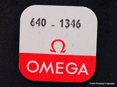 Vintage ORIGINAL OMEGA Lower Balance Unit Part #1346 for Omega Cal 640 ...