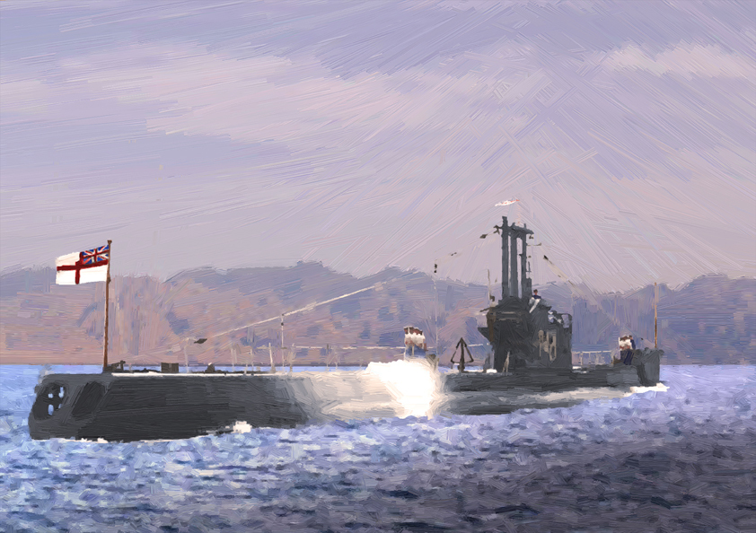 HMS AFFRAY - HAND FINISHED, LIMITED EDITION (25) | eBay