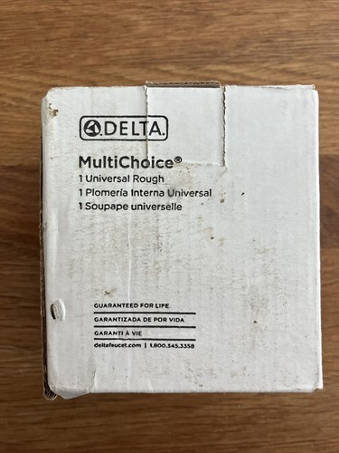 Delta R11000 MultiChoice Universal 3/6-Setting Shower Diverter Rough-In ...