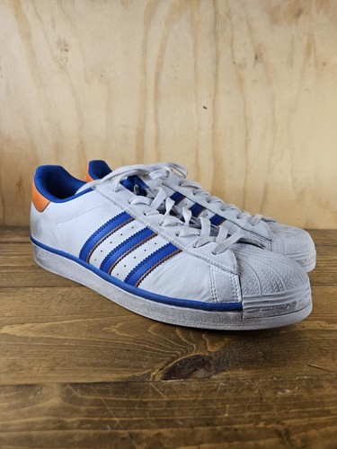 adidas Originals Rivalry vs. Superstar White Orange Blue FV2807 Mens ...