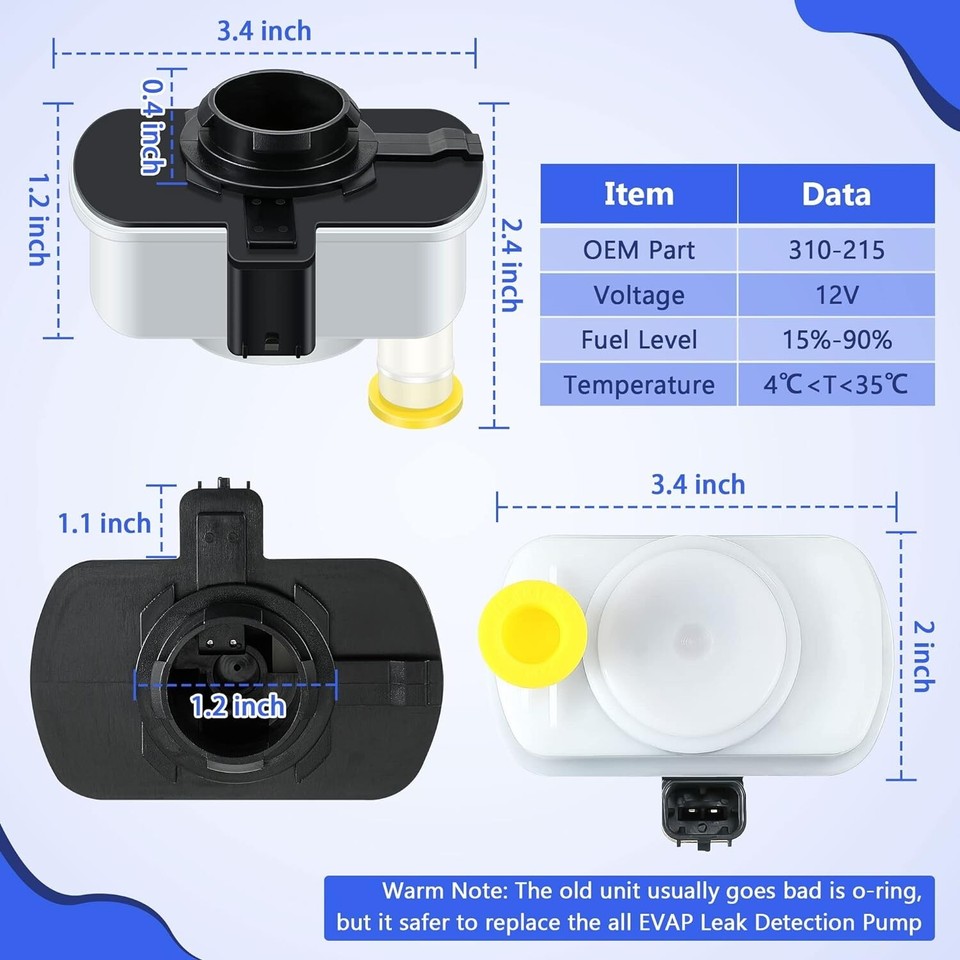 For Dorman 310-215 Evaporative System Integrity Module for Dodge ...