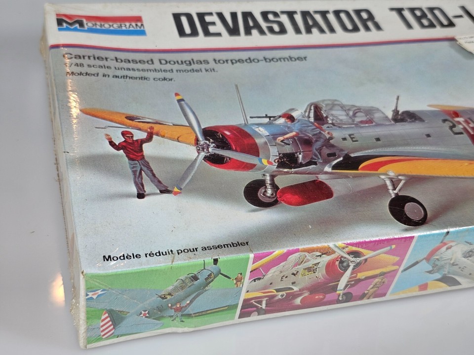 Monogram 1/48 Douglas Devastator TBD-1 Model Kit - SEALED NIB | eBay