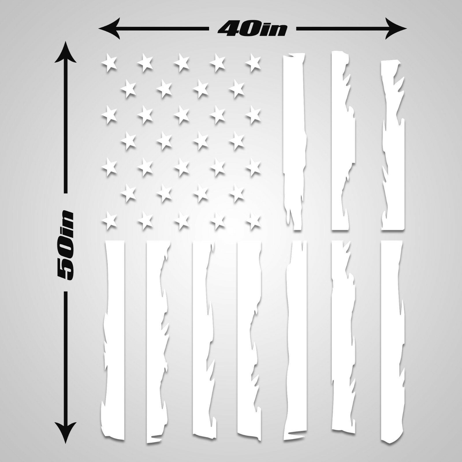 Vinyl Roof Decal for Ford F150 F250 F350 Raptor 2015-2021 Distressed ...