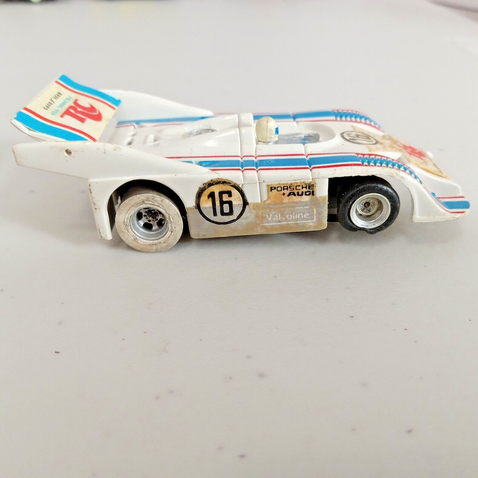 Aurora AFX Slot Car-Porsche 1747-003 RC Cola #16 HO Scale Vintage 1970 ...