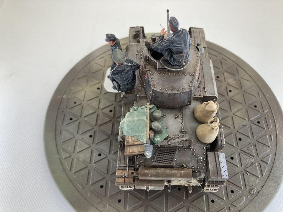 Tamiya 1/35 German Light Tank 38t Built & Painted 917654e | eBay