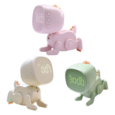 Digital Alarm Clock Cute Kids Desk Clock Sculpture Bedroom Clock for ...