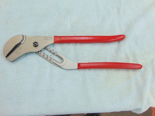 Snap On AWP160 16'' Adjustable Joint Pliers Red Soft Grip NEW tools ...