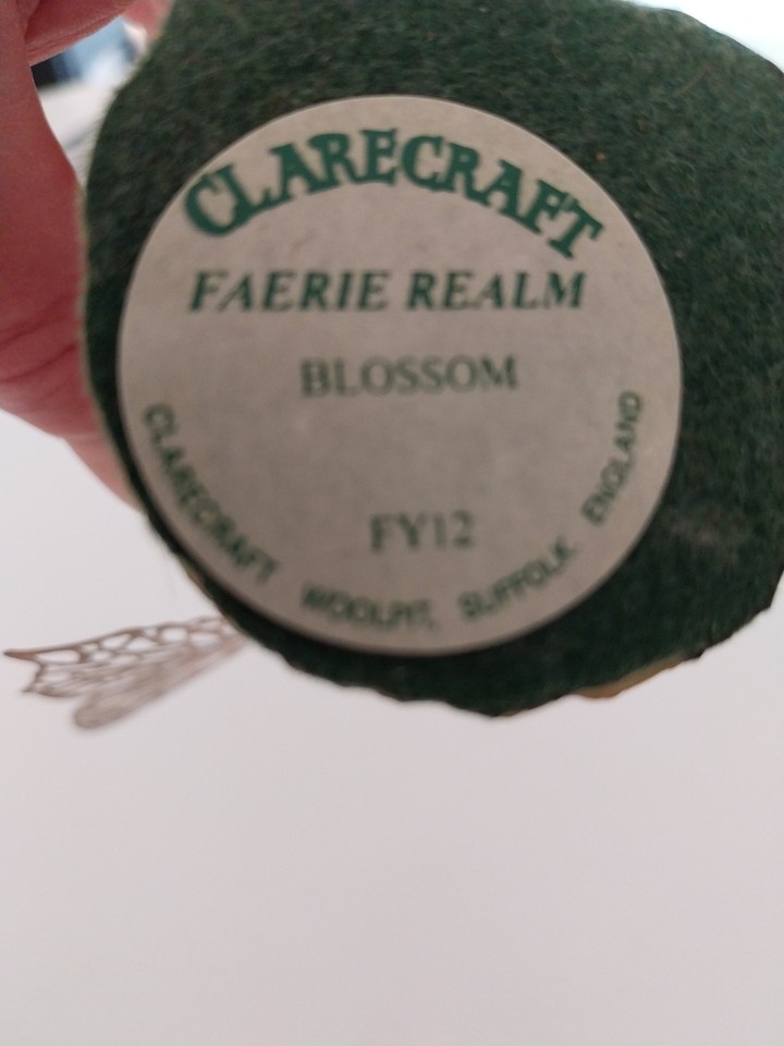 Clarecraft Faerie Realm Blossom Fairy Figurine FY12. No Box. | eBay UK