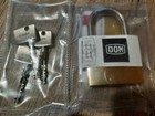 DOM Diamant Padlock /High Security/With 3Keys and Keycode Card | eBay