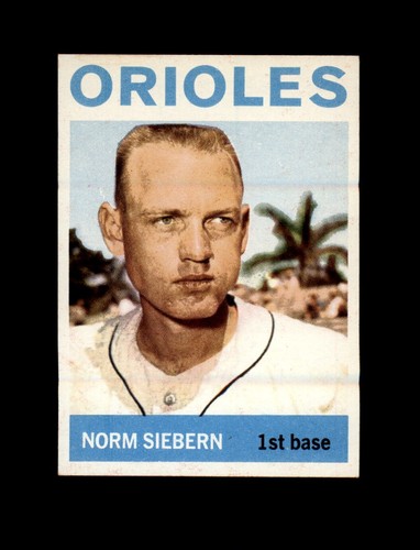 1964 Topps Baseball #145 Norm Siebern (Orioles) NM | eBay