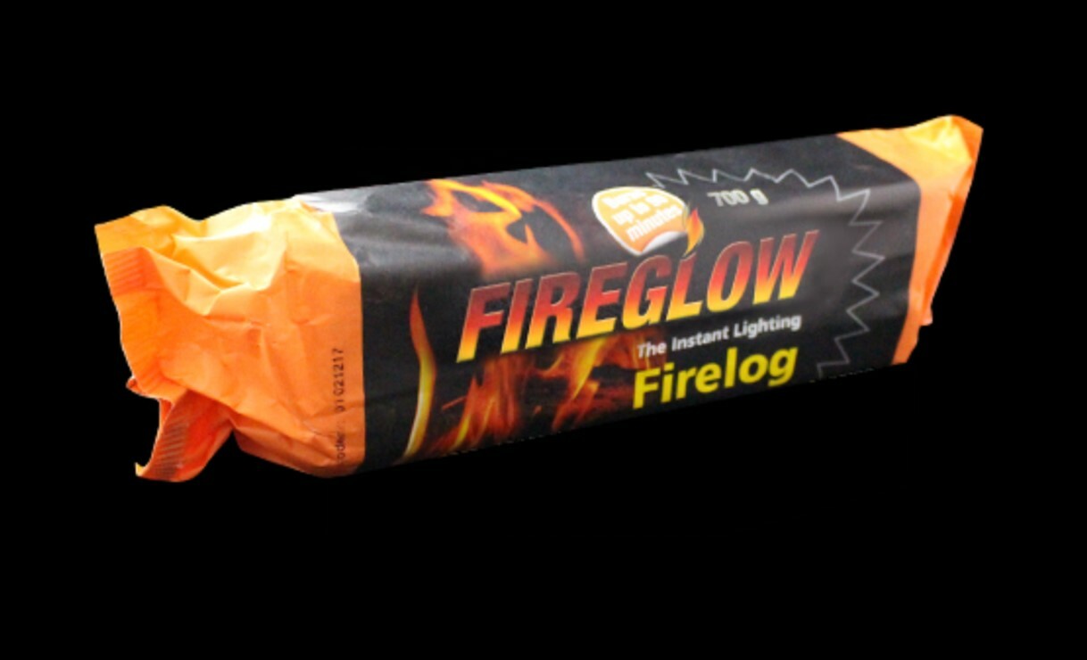 FLAMEFAST Fireglow BOX of 15 Easy Light NO MESS Smokeless Fire Logs ...