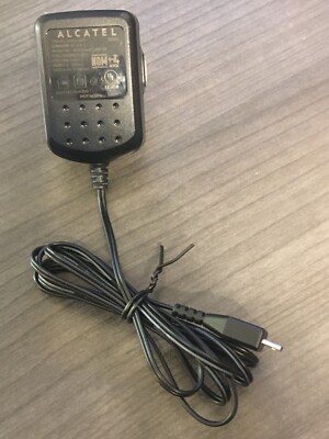 Alcatel Micro USB Travel Charger WUS550mA5V00-02 5.0V 550mA | eBay