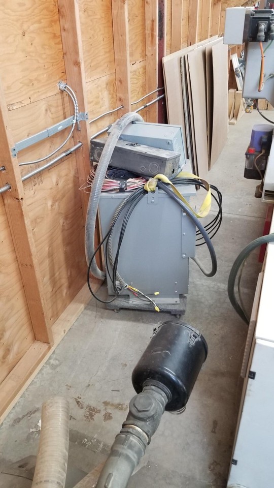 Cosmec (Holzher) Conquest 250 CNC Router - 4x8 bed with vacuum table | eBay