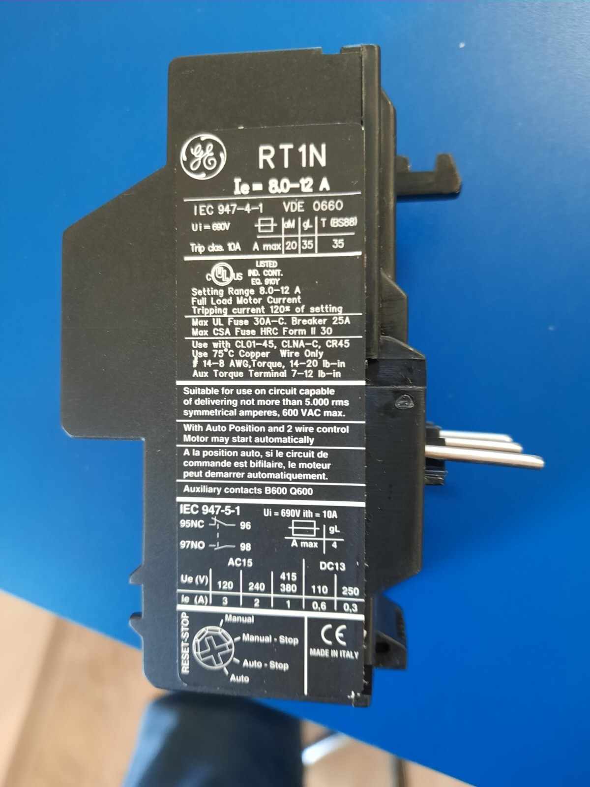 REZNOR #151193 - GE#RT1N - 8.0 - 12A | eBay