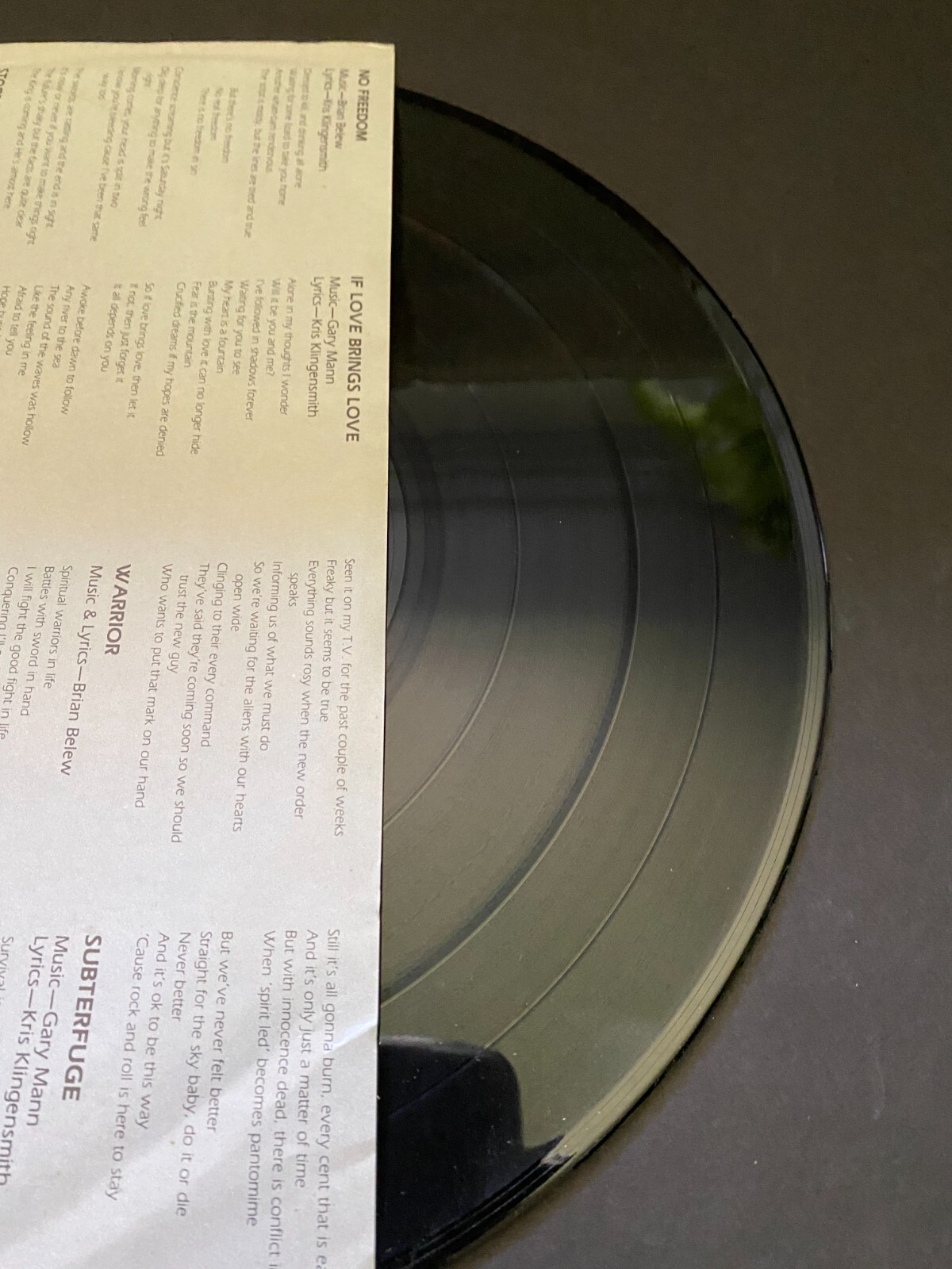 1983 BARNABAS 33rpm lp APPROACHING LIGHT SPEED Light Records LS5829 ...