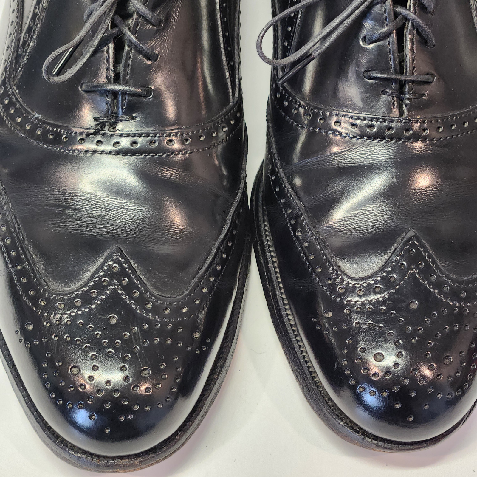 Dexter Prime Men's Wingtip Dress Shoes Black 10.5 N 5… - Gem