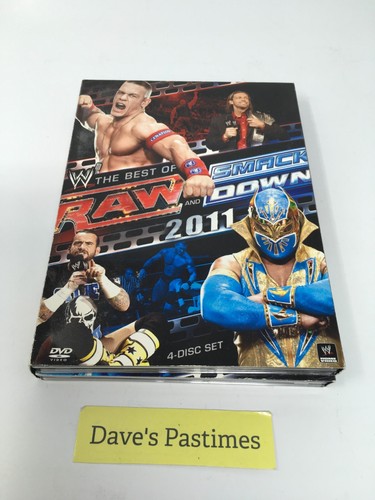 WWE: Raw and Smackdown - The Best of 2011 (DVD, 2012, 4-Disc Set) ALL ...