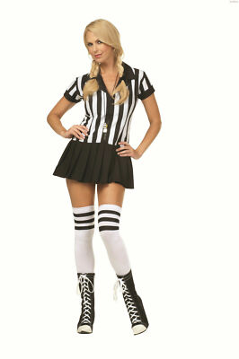 Rowdy Referee - Adult Womens Costume - Size Small (6-8) | eBay