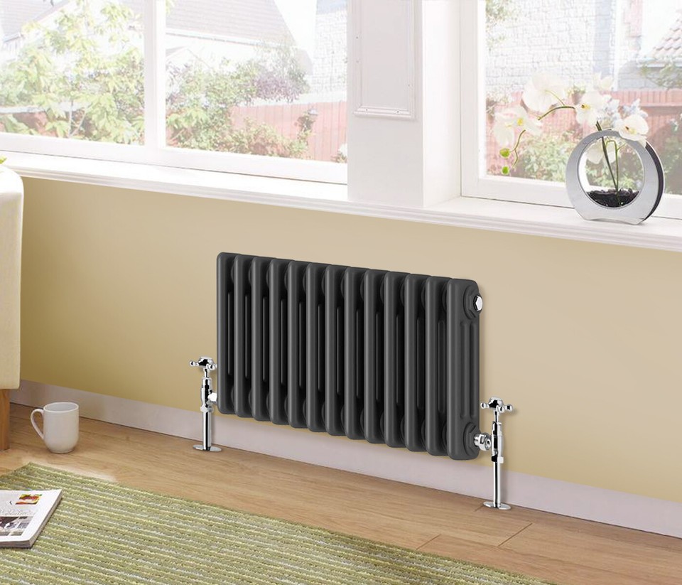 Traditional 2 3 4 Column Radiator Horizontal Central Heating Cast Iron ...