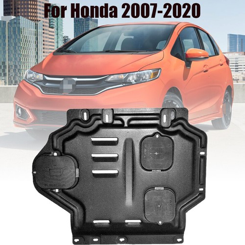 Black Engine Splash Shield For Honda 2007-2020 Auto Under Guards ...