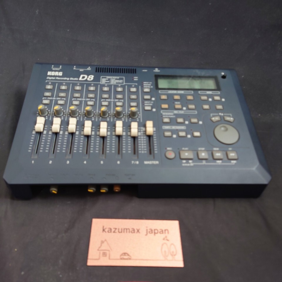 Korg D8 Digital Multitrack Recorder 8-Track Studio Unit | As-is for ...