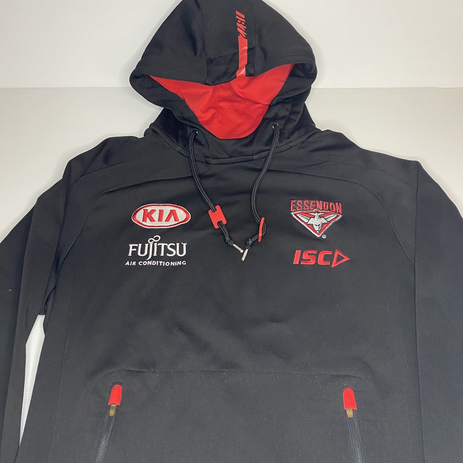 AFL Essendon Bombers Club Men’s Size M Hoodie Jumper Official AFL On ...