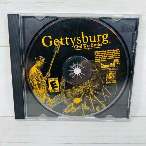 Gettysburg Civil War Battles, (PC CD-ROM, 2003) Disc Only | eBay