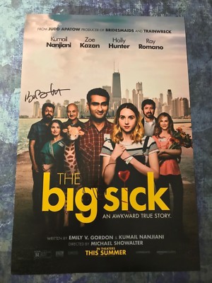 GFA Zoe Kazan & Bo Burnham THE BIG SICK Cast Signed 12x18 Photo Poster ...