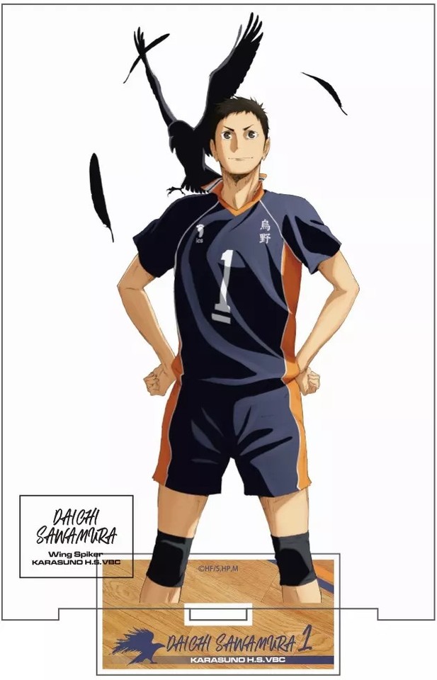Haikyu Sawamura Daichi Acrylic Stand Panel Large Ver 6.5in Figure | eBay