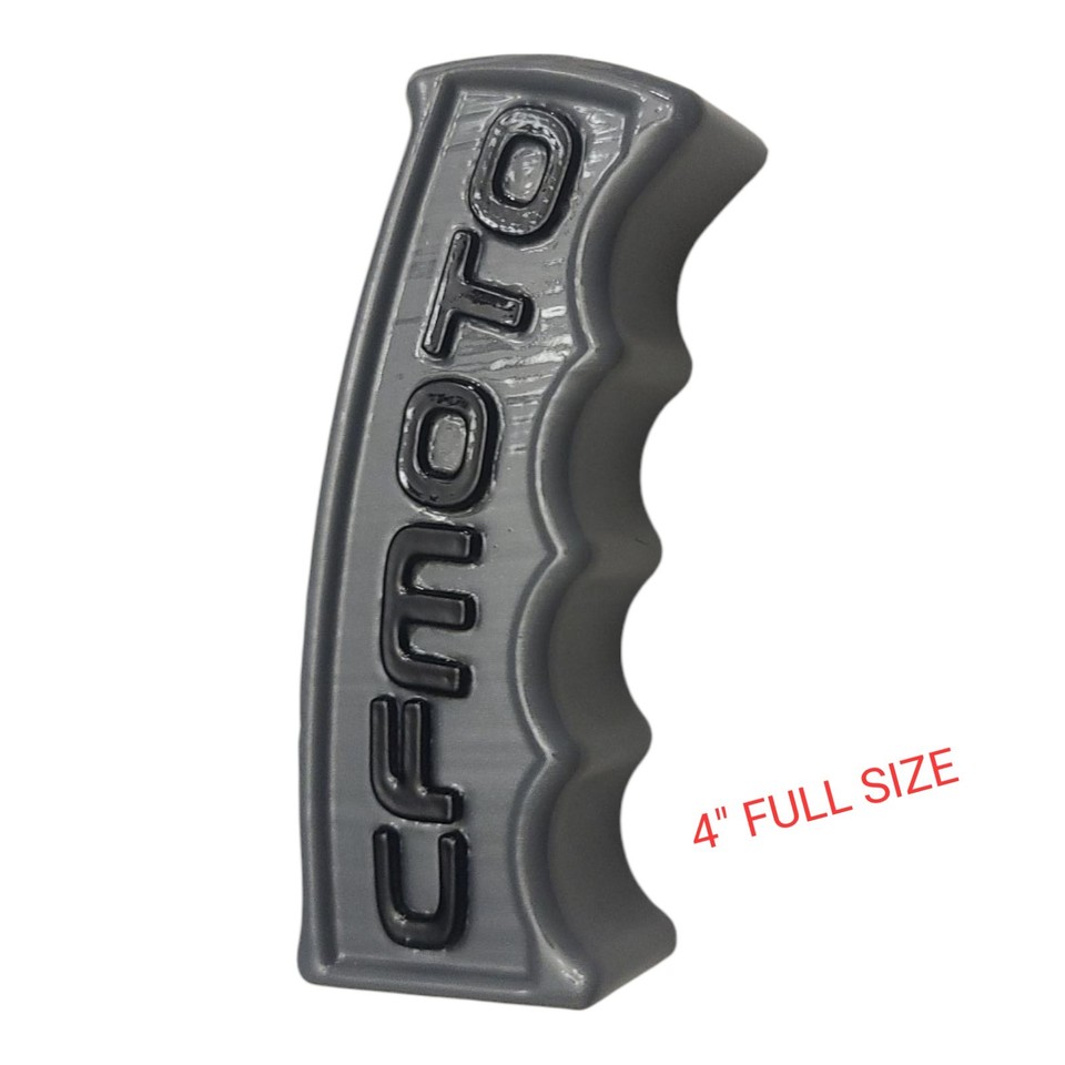 CFMOTO Silver and Black Polymer Shift Knob CF Moto, 4" Shifter | eBay