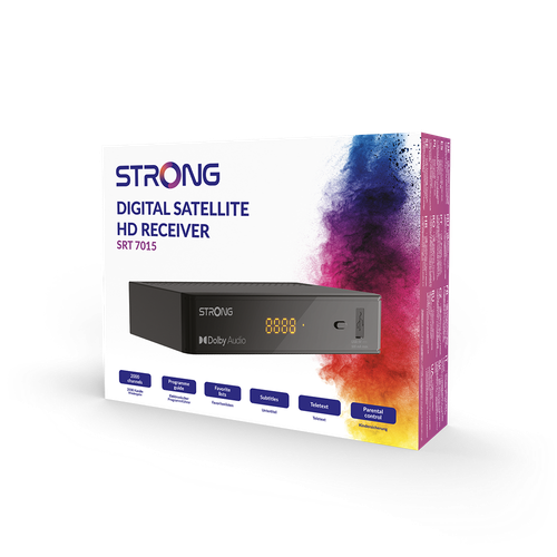 Strong Set-Top-Box DVB-S2 Receiver SRT 7015 SCR-Einkabelsystem HDMI USB ...