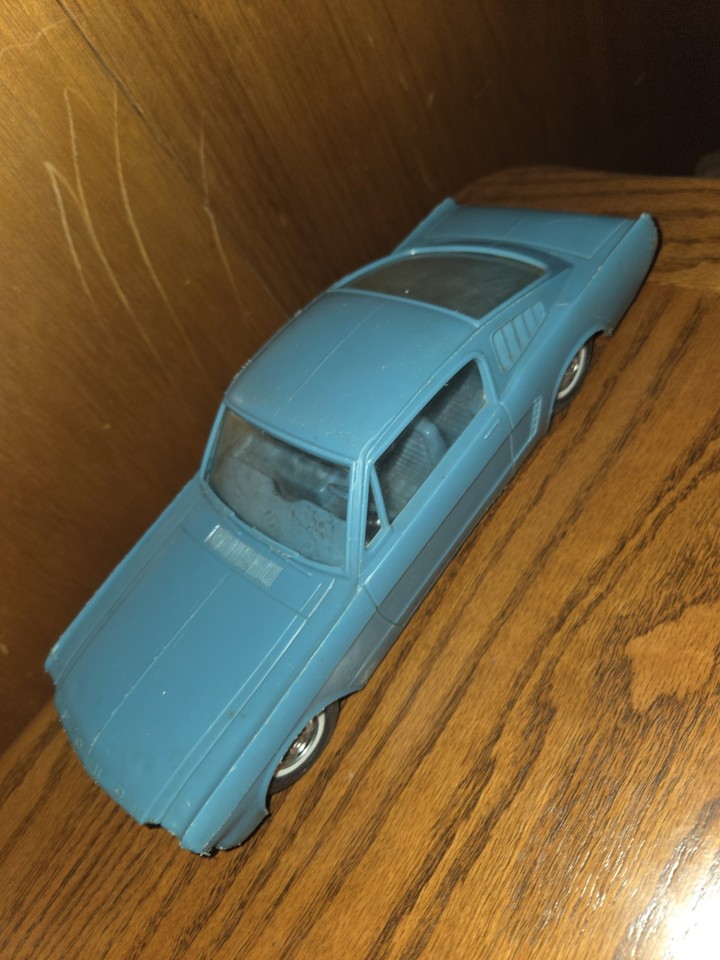 Vintage Processed Plastic Company 1965 Ford Mustang Fastback 10" Long 1 ...