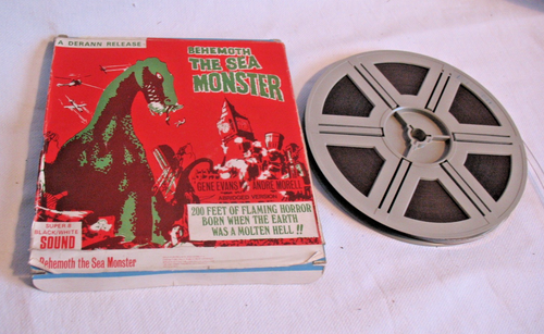 Vintage boxed DERANN BEHEMOTH THE SEA MONSTER Super 8mm Horror sound ...