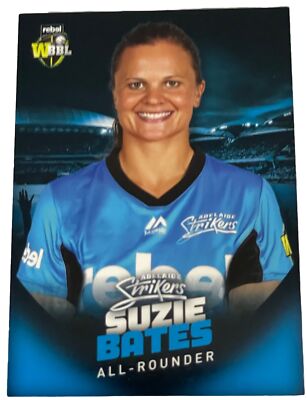 WBBL 2017 Tap N Play Suzie Bates Adelaide Strikers Cricket Card | eBay ...