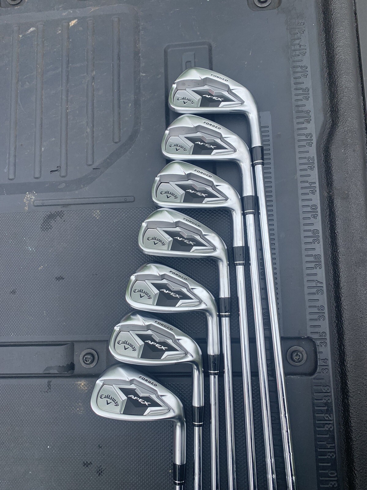 Callaway Apex 19 Iron Set Steel Shaft | eBay