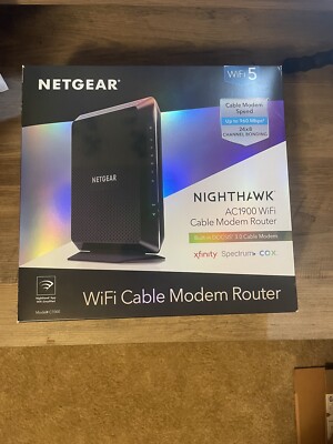 NETGEAR Nighthawk AC1900 4 Wireless-Wi-Fi 802.11ac Router - C7000 ...