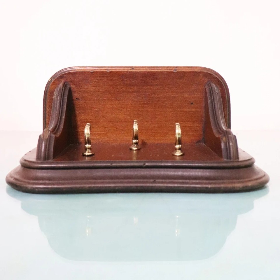 KAISER Antique WALL Alarm Clock BRONZE Features! Extreme Rare Model ...
