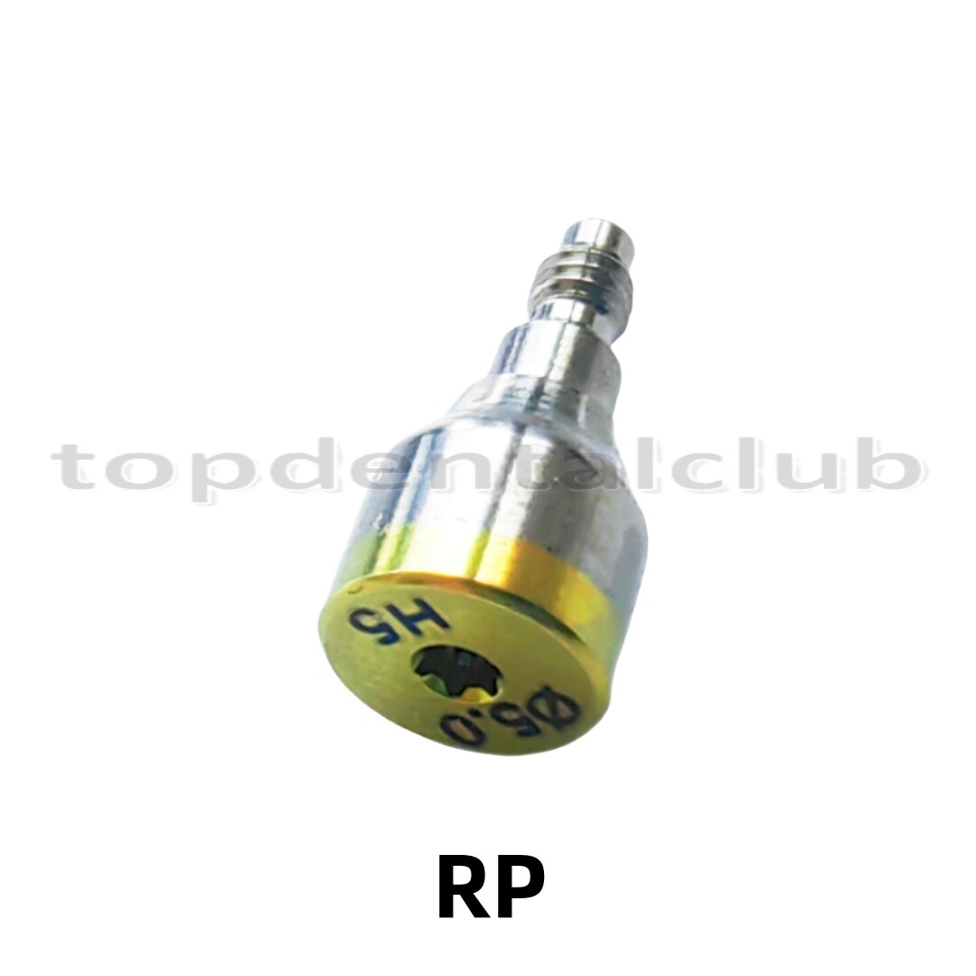 Dental Healing Cap Abutmment RP NP Compatible Fit Nobel Active Yellow ...