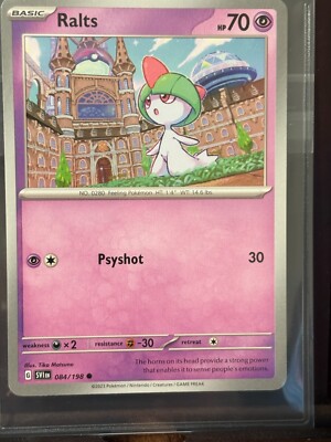 Ralts 084/198 Sv01: Scarlet & Violet Base Set Regular | eBay
