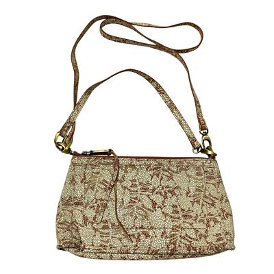 HOBO Cadence Botanical Beauty Crossbody Printed Leather Purse & Wallet ...