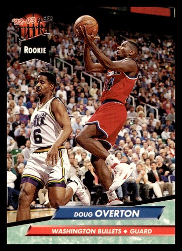1992 Ultra #371 Doug Overton RC Washington Bullets | eBay