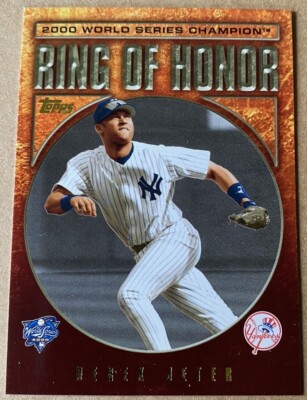 DEREK JETER HOF 2009 TOPPS RING OF HONOR Card #RH8 NM-MT Condition | eBay